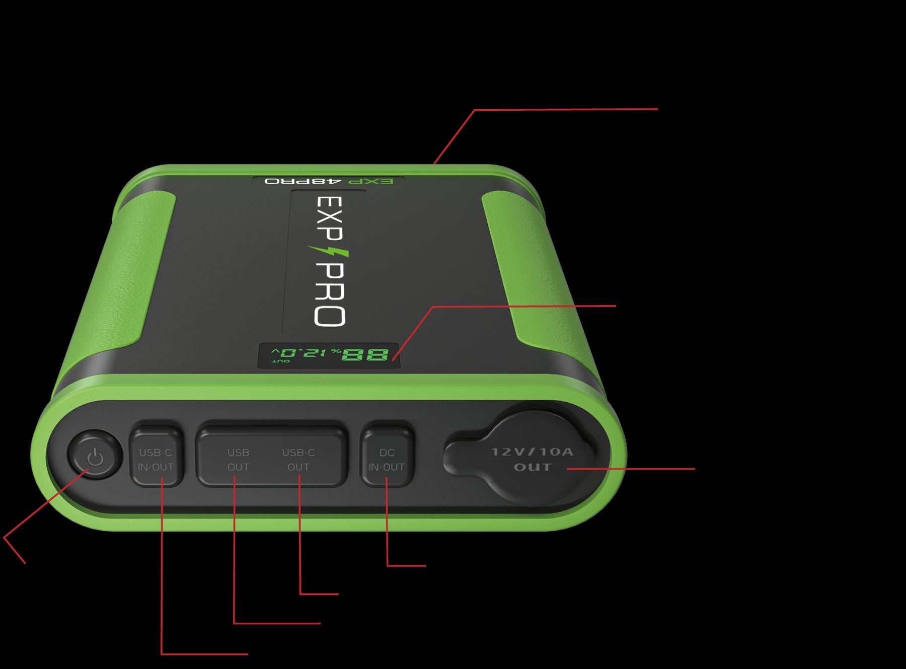 EXP48PRO APEX Battery (CPAP DC Cord Included) – EXP PRO